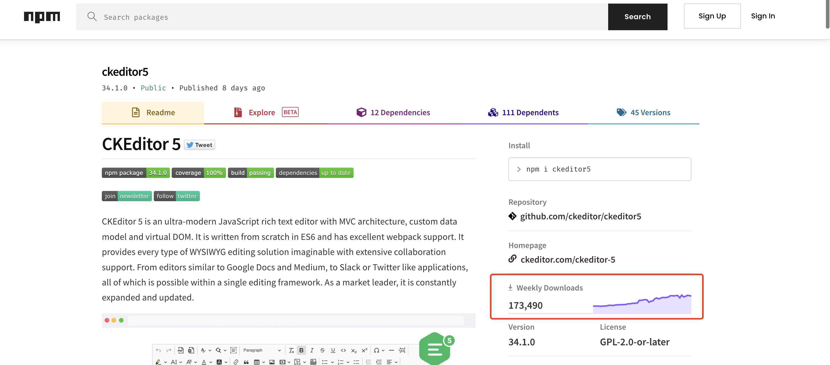 初探CKEditor5 | Gaxy